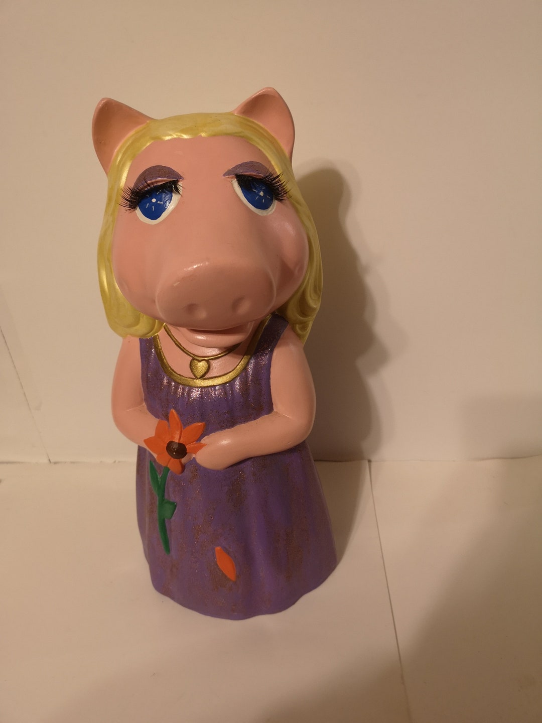 Vintage Miss Piggy Money Bank 14" - Etsy