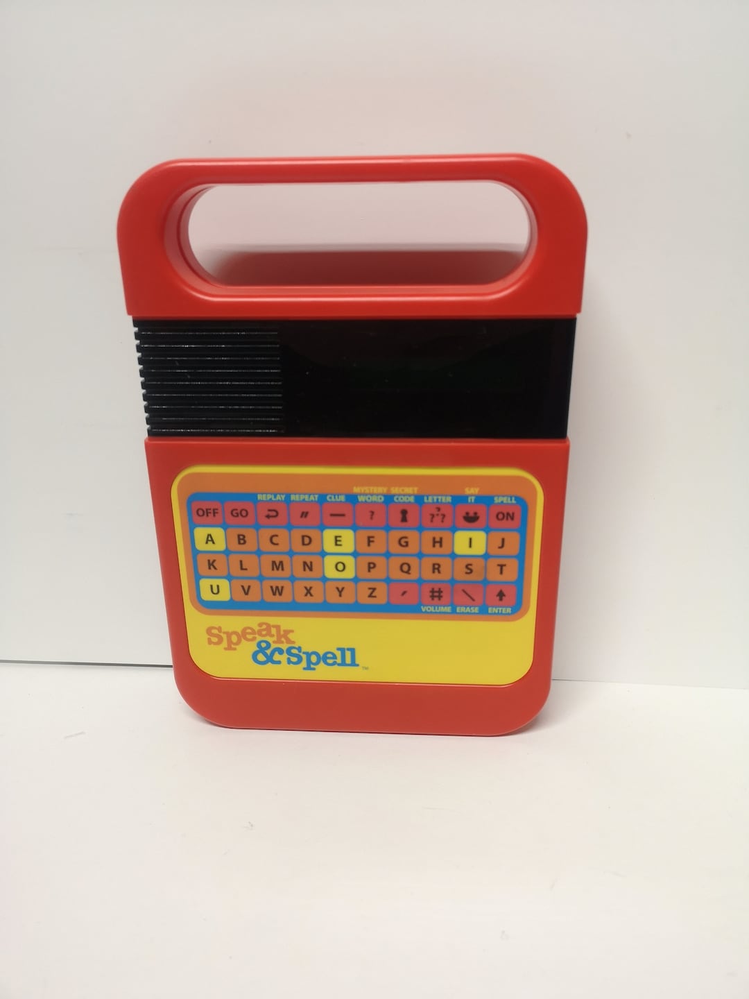 Vintage 1980s Speak and Spell Electric Learning Toy Texas Instrument ...