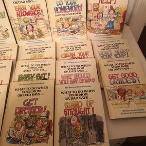 Vintage RARE 1980s Set of 26 Joy Berry Books the Survival Series for ...