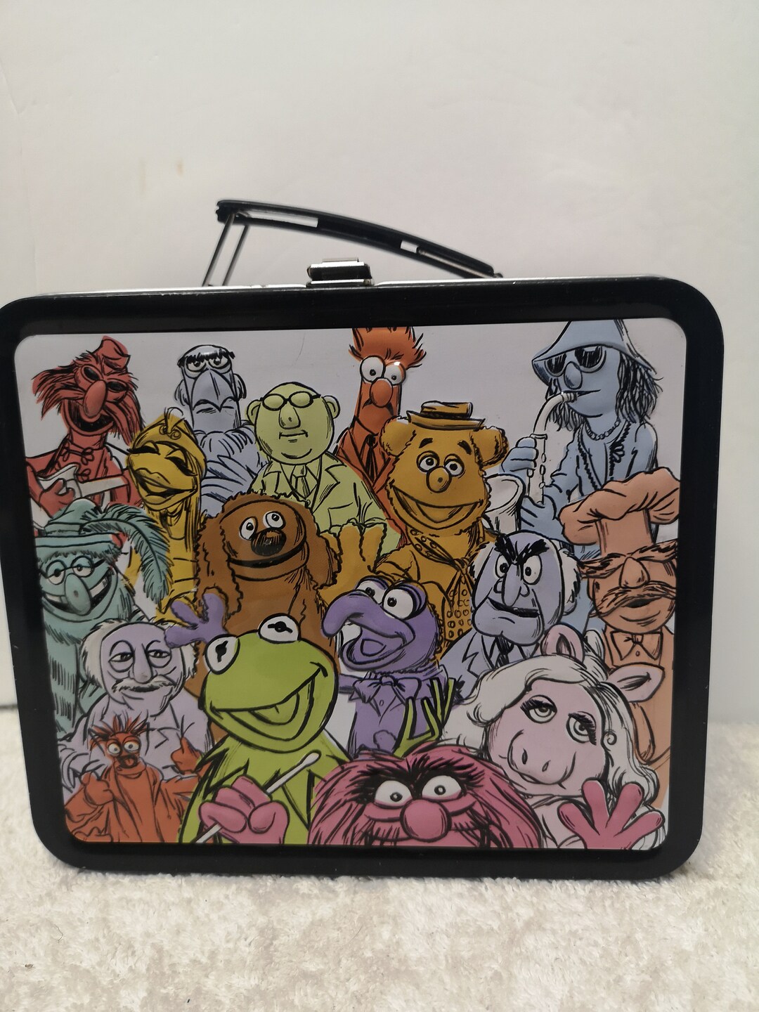 Vintage RARE the Muppets Tin Lunch Box - Etsy