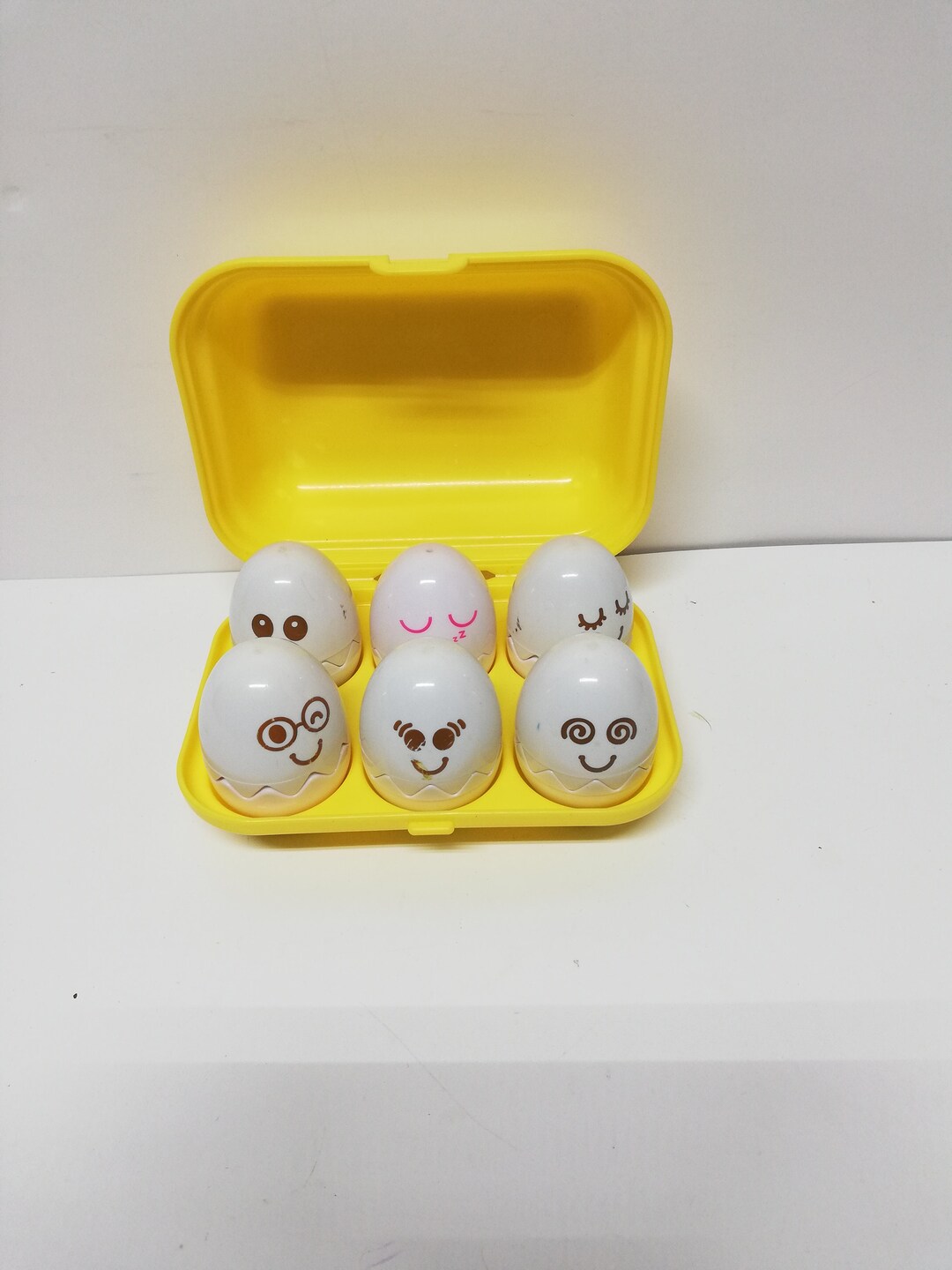 Vintage Tomy Hide N Squeak Shape Sorting Egg Carton - Etsy