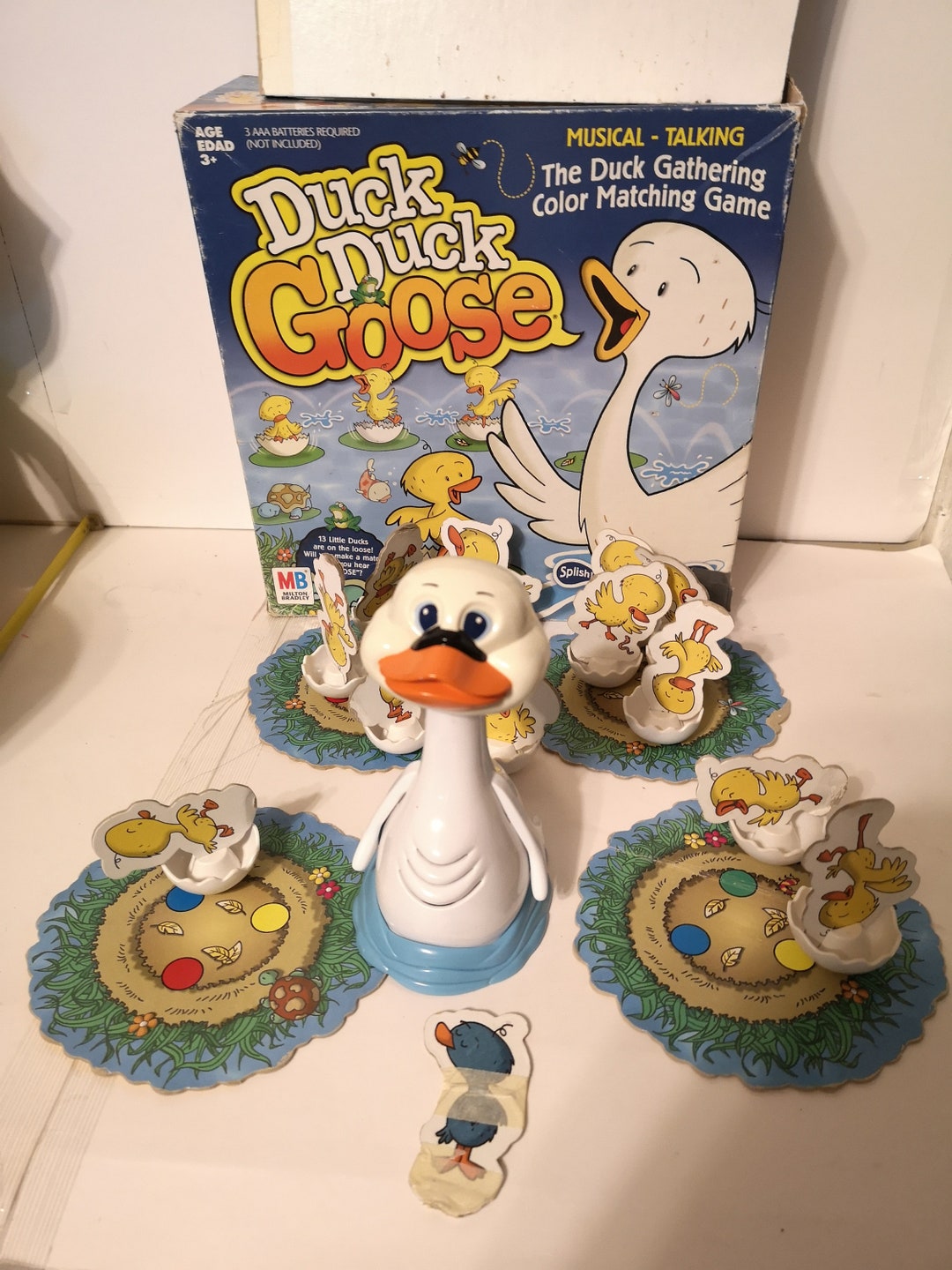 Vintage Duck Duck Goose Board Game 2003 Milton Bradley Complete RARE - Etsy
