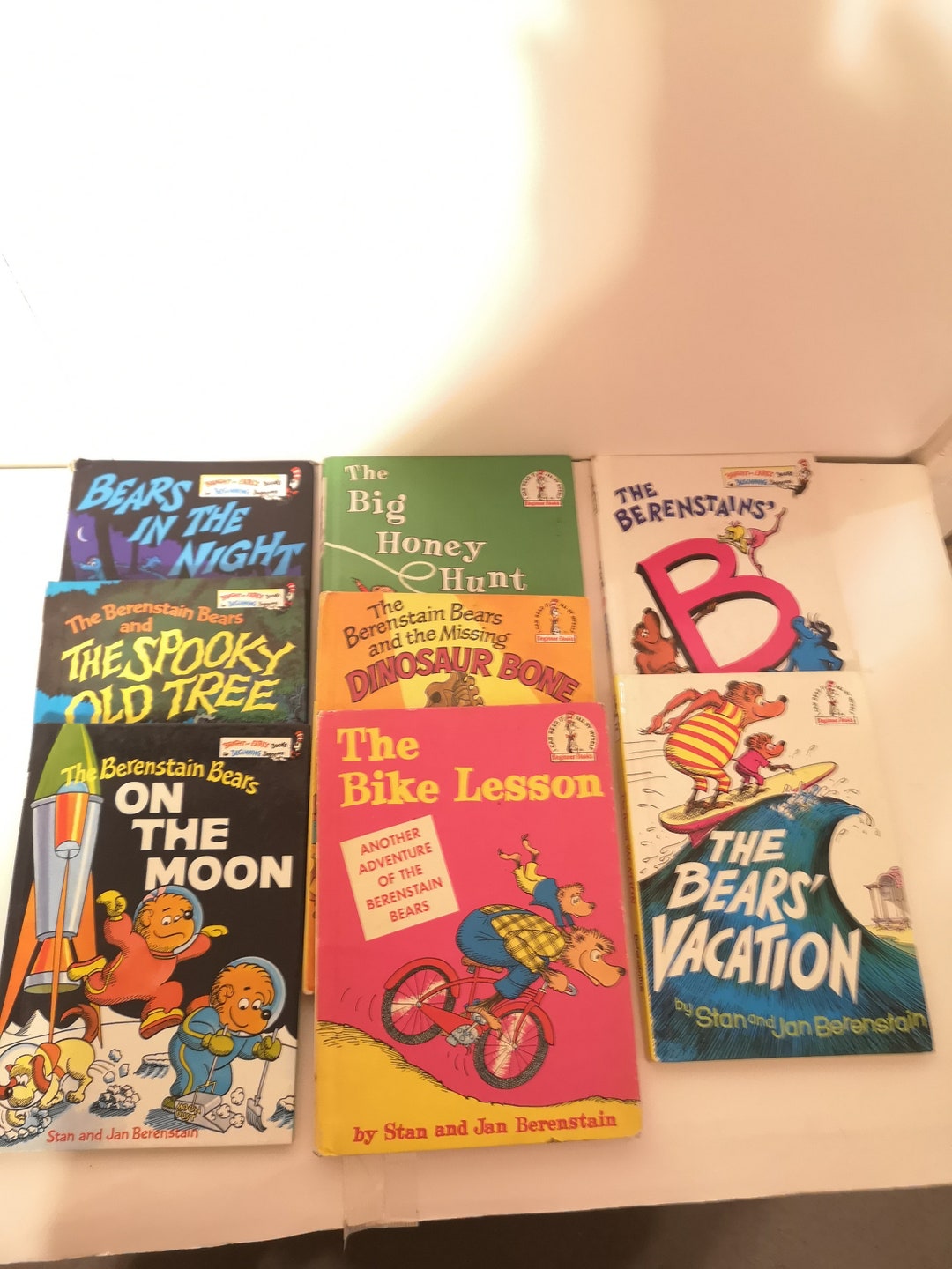 Vintage Berenstain Bears Family of Four W/ 8 Books All in Excellent ...