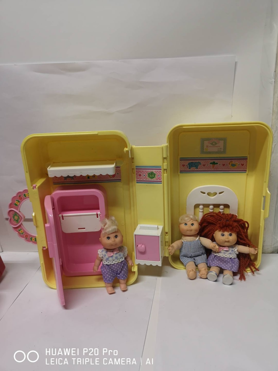 Vintage 1990s Love N Go Cabbage Patch Carrying Case With 3 Dolls - Etsy