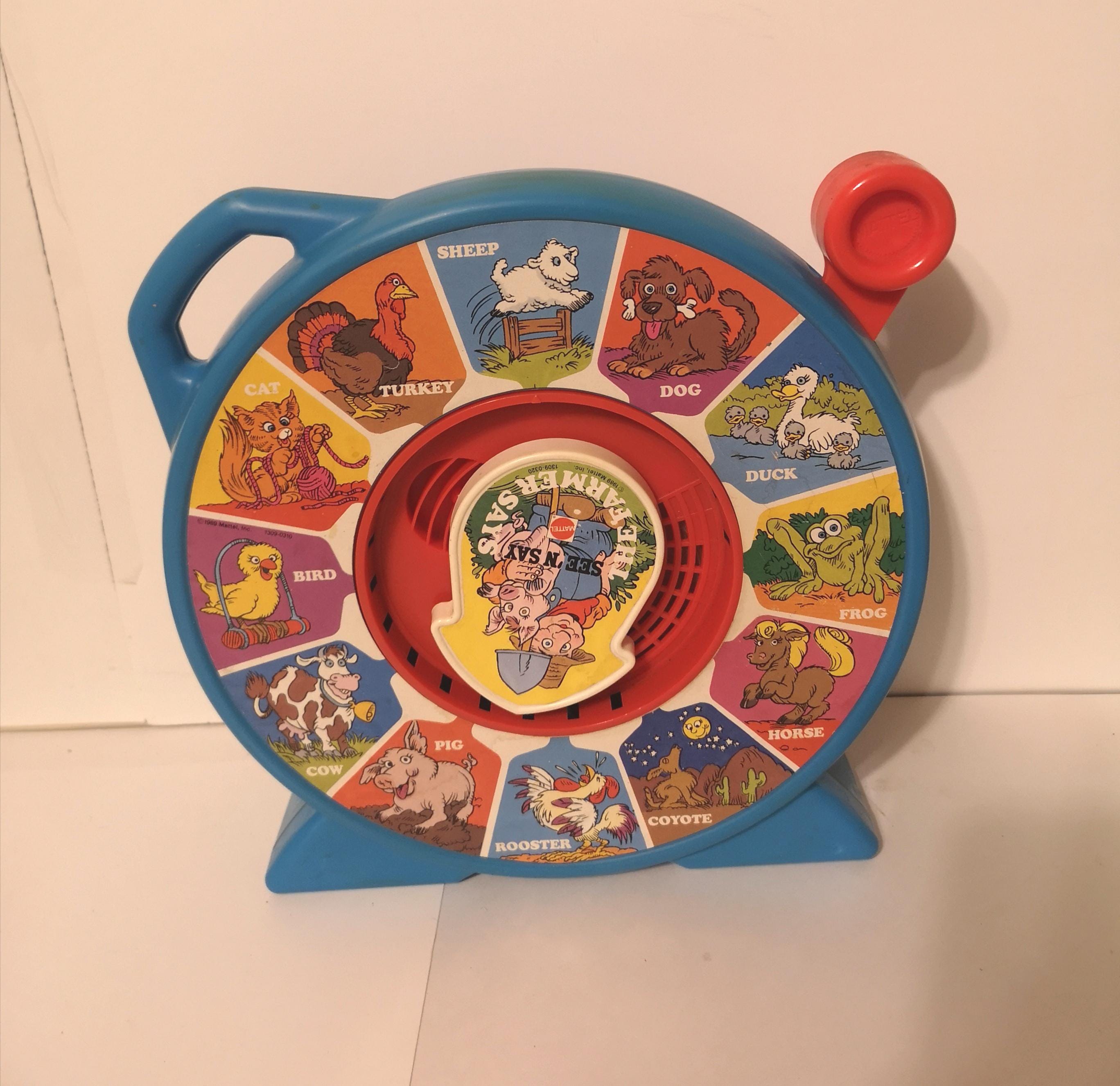 Vintage Farmer Says See and Say Mattel Words Are Clear - Etsy