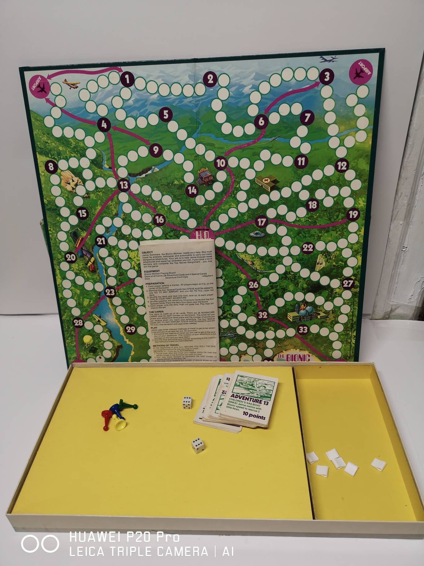 Vintage 1975 the Bionic Woman Board Game Parker Brothers Complete - Etsy