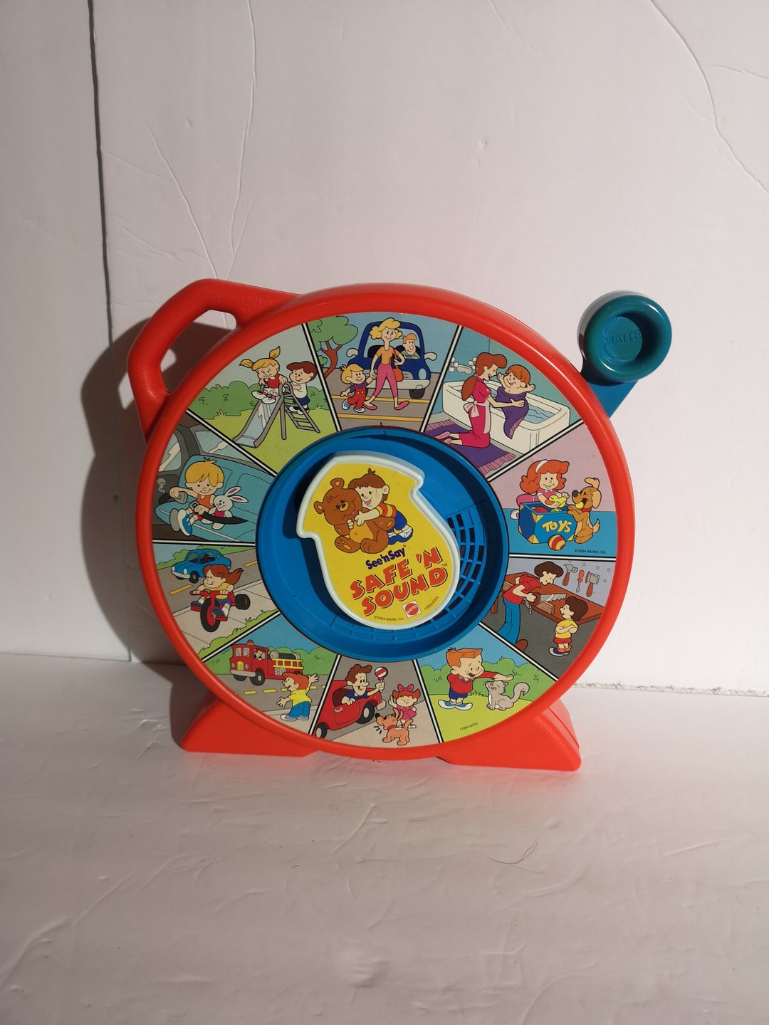 Vintage 1989 Mattel See N Say Safe N Sound Safety for Children Works - Etsy