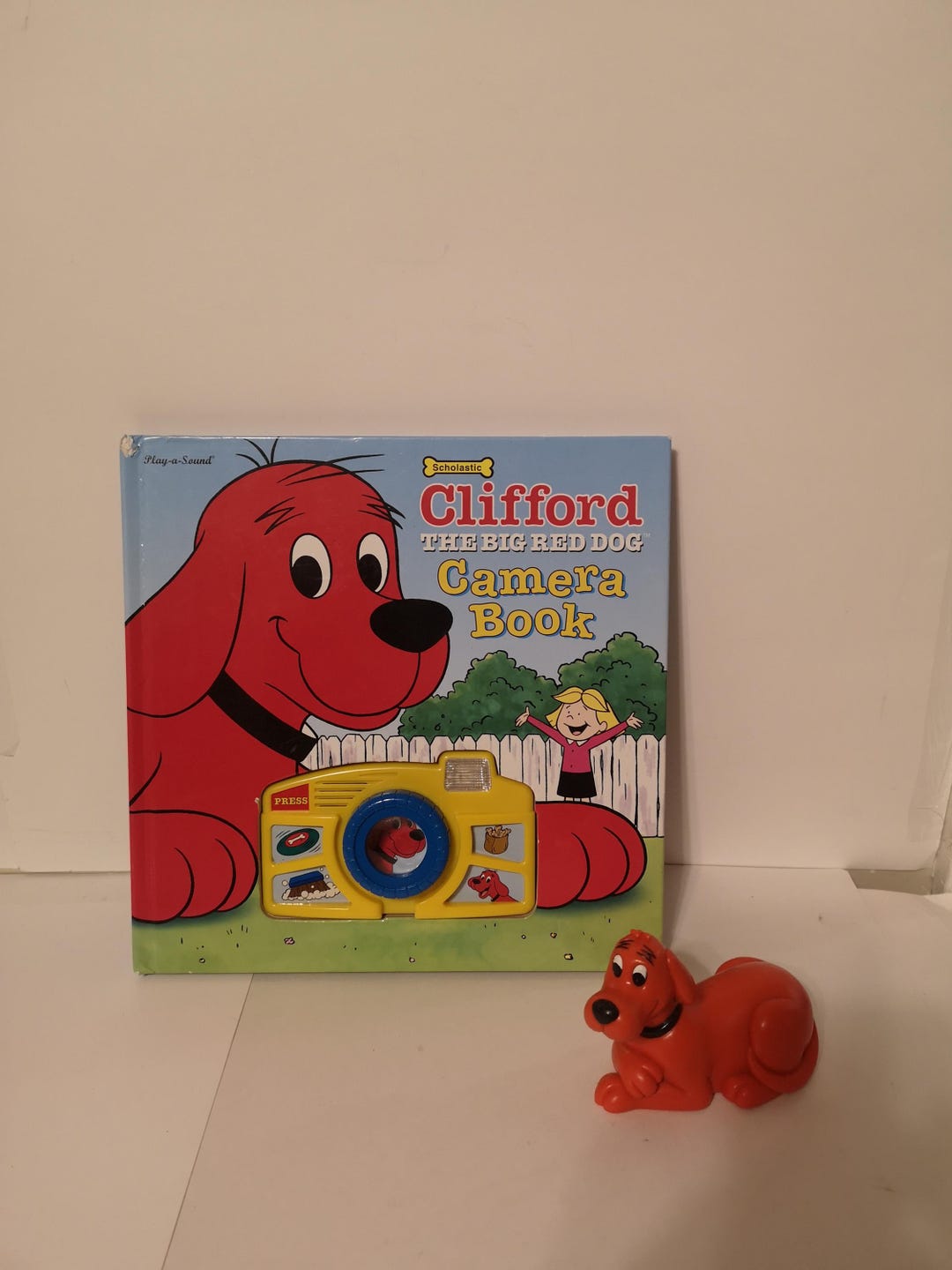 Vintage Clifford's Camera Book Works and Clifford Rubber Figure 5 ...