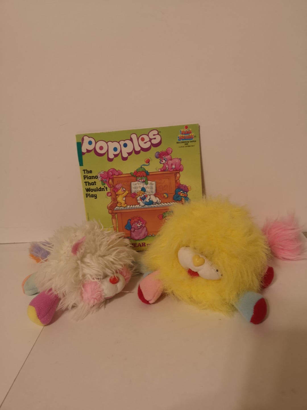 Vintage 2 Popples 3 Inches and 5 Inches Just Book No Record - Etsy