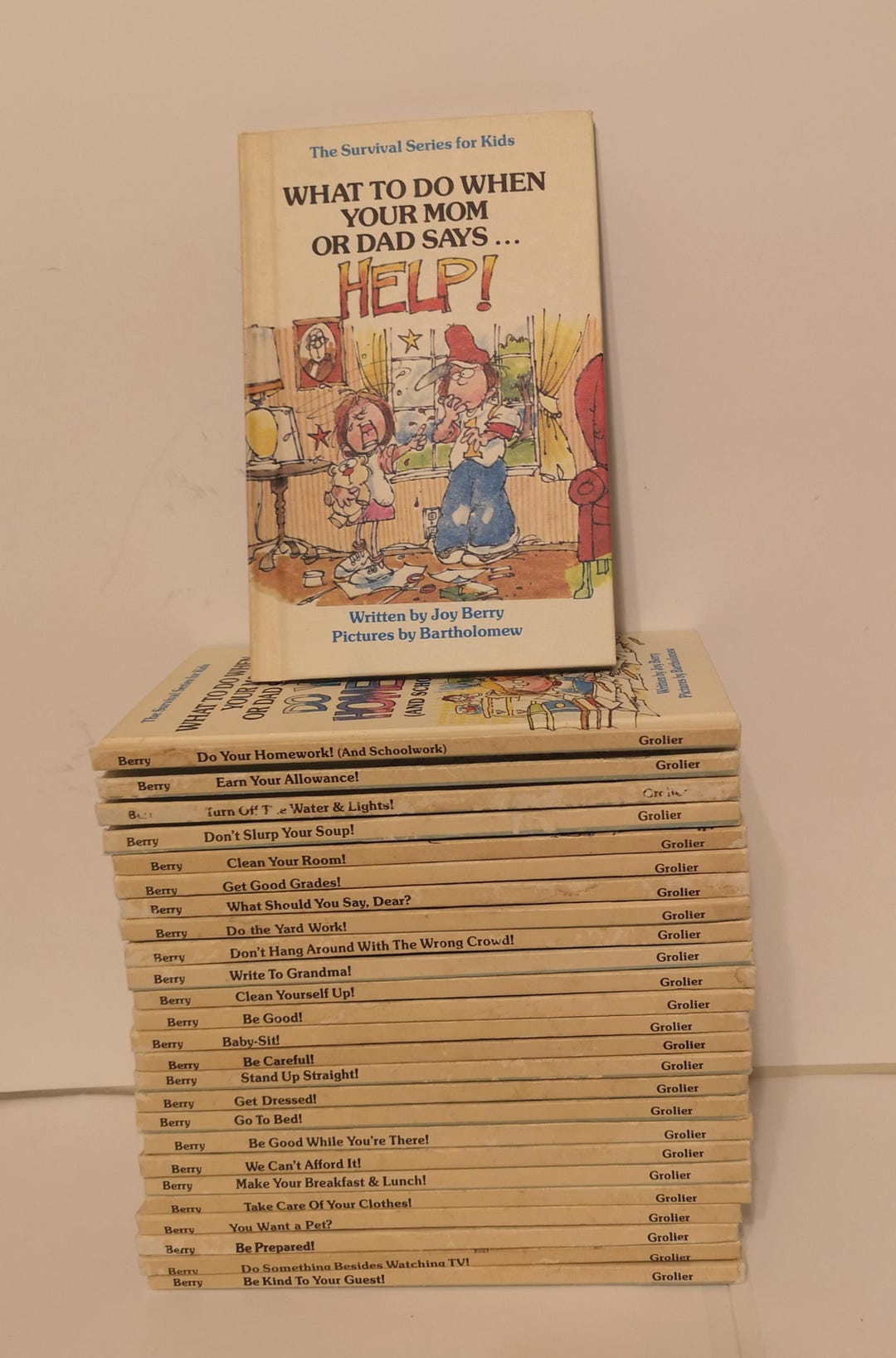 Vintage RARE 1980s Set of 26 Joy Berry Books the Survival Series for ...