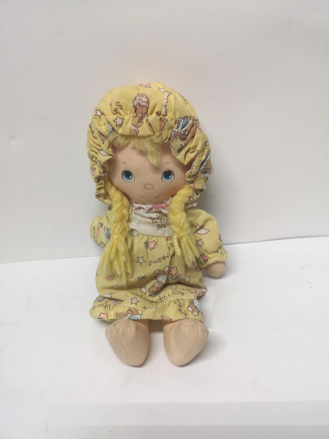 Vintage 1980 Amtoy Ragdoll 11" Teddy Beddy Bye Doll - Etsy