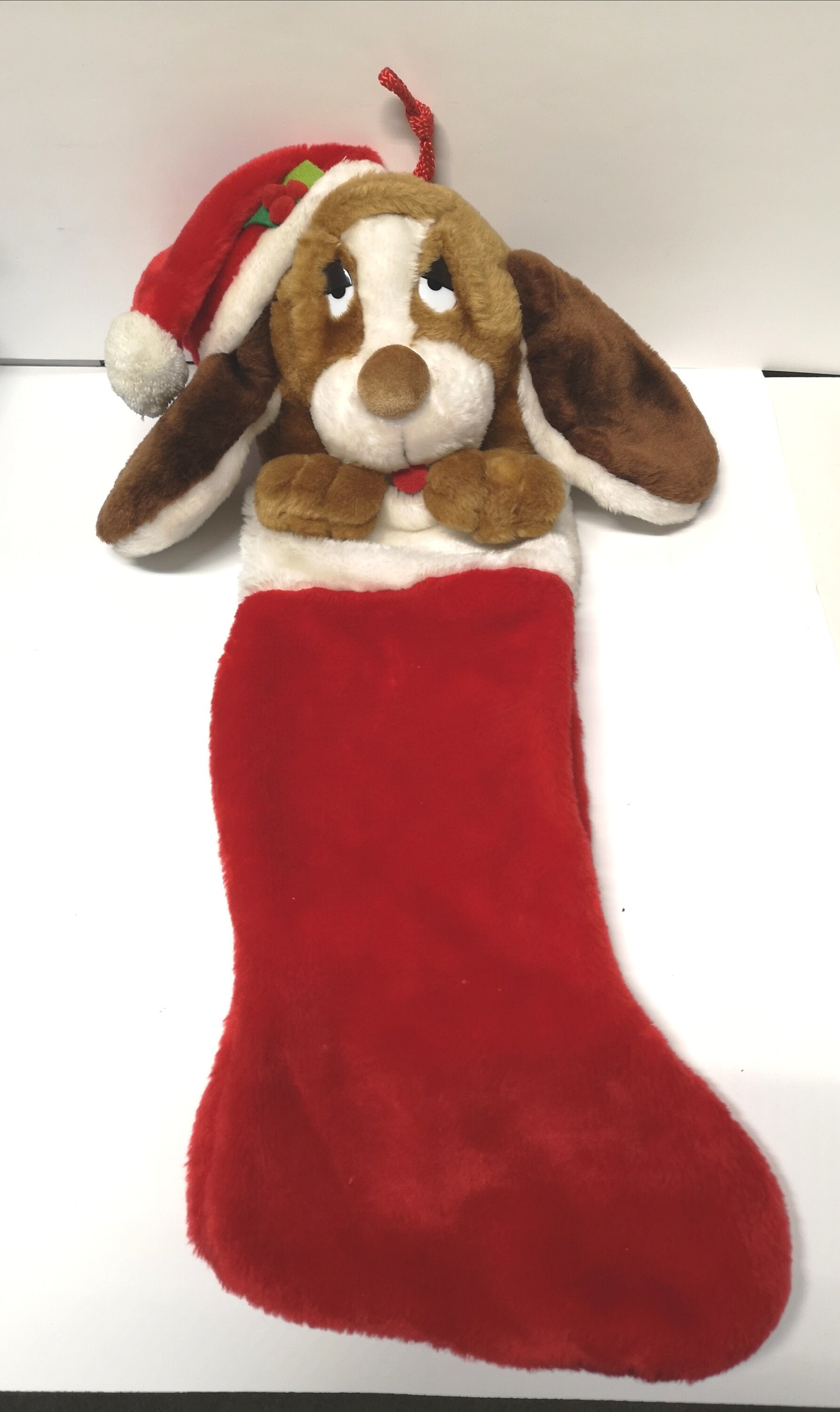 Vintage RARE 1980s Sad Sam Christmas Plush Stocking 18 - Etsy