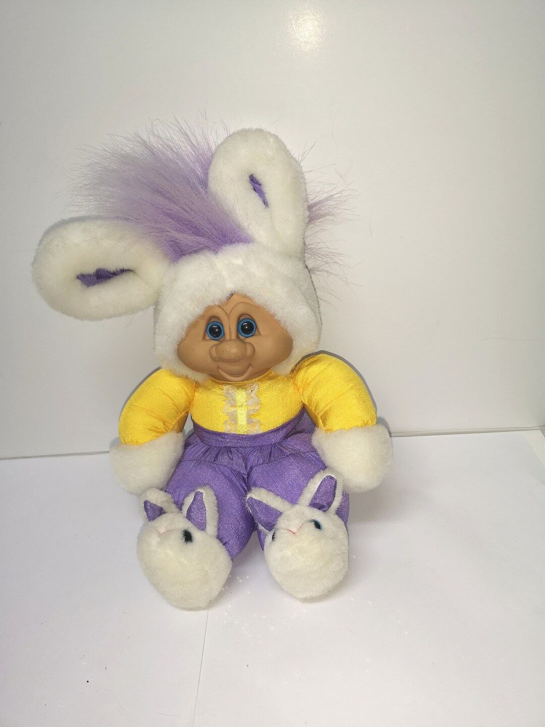 Vintage Troll I Bunny Suit 11" Rubber Head and Soft Body - Etsy