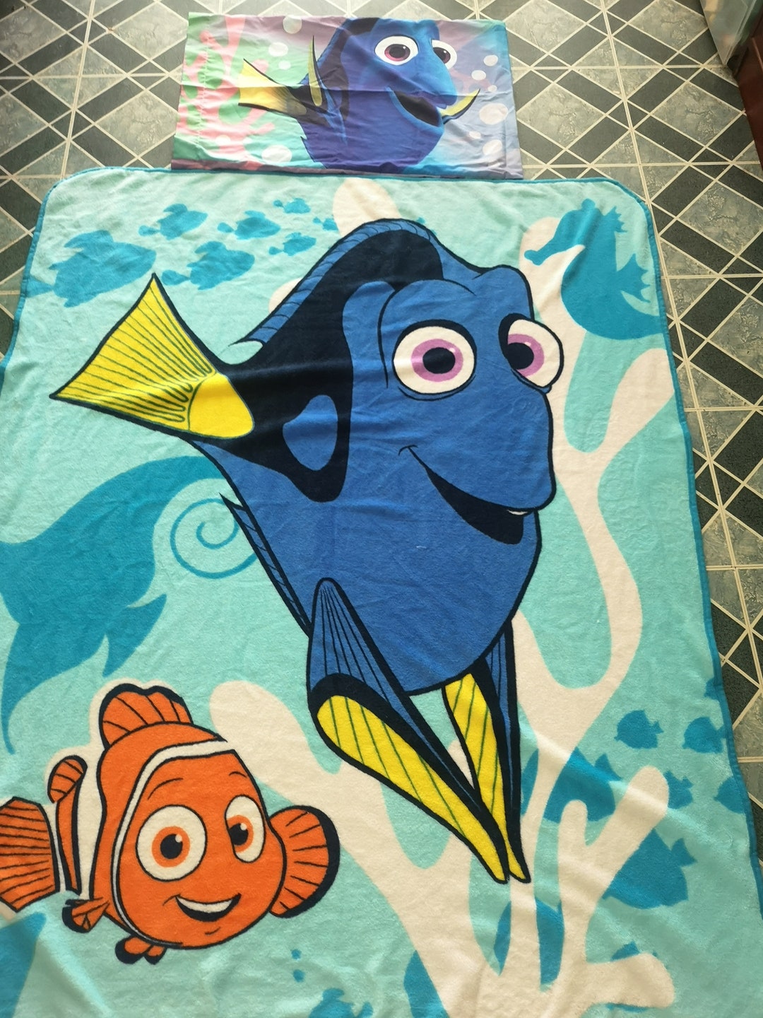 Finding Nemo Blanket 48" X 60" W/ Pillow Case - Etsy