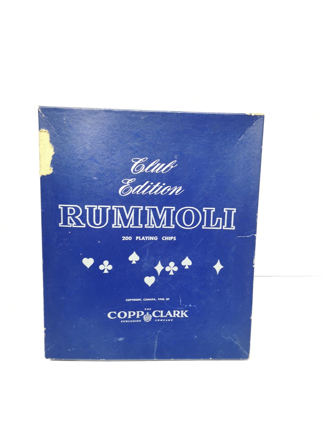 Vintage 1940s Copp Clark Club Edition Rummoli Game - Etsy