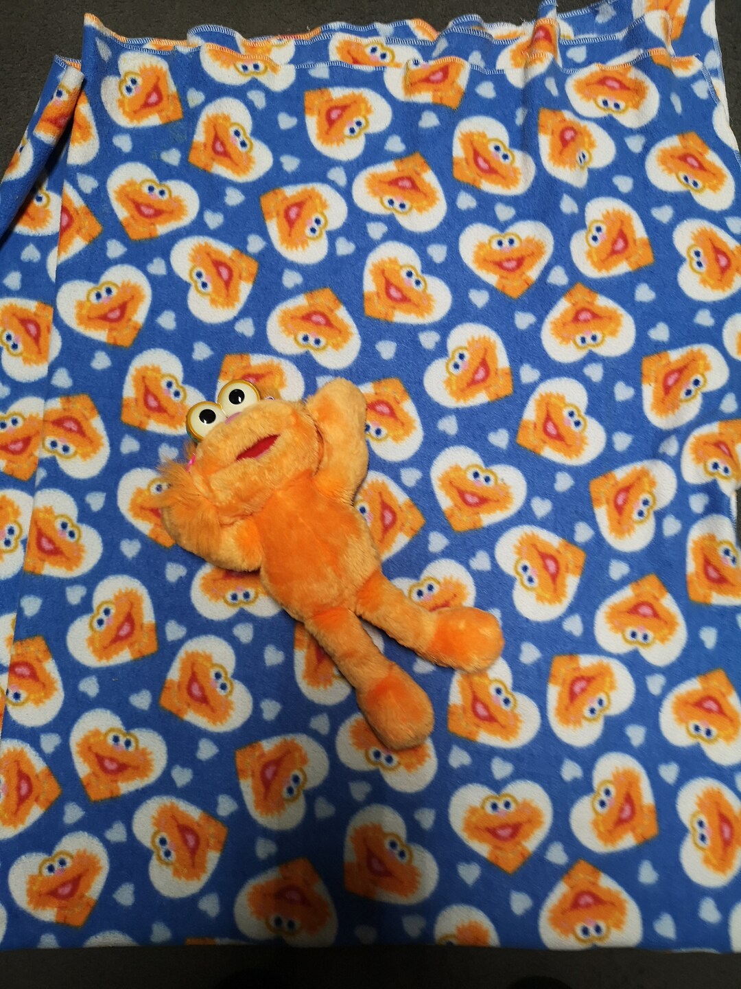 Vintage Zoe Muppets Fleece Blanket 70 " X 52" and Plush 11" - Etsy