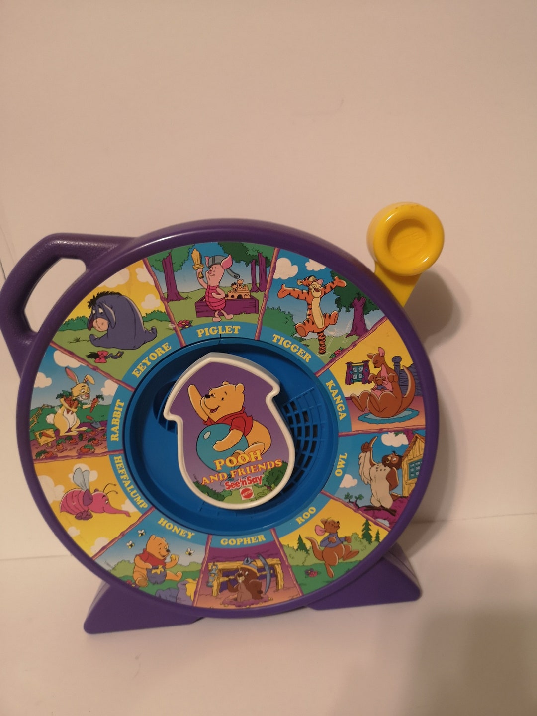Vintage Pooh and Friends See N Say Mattel - Etsy