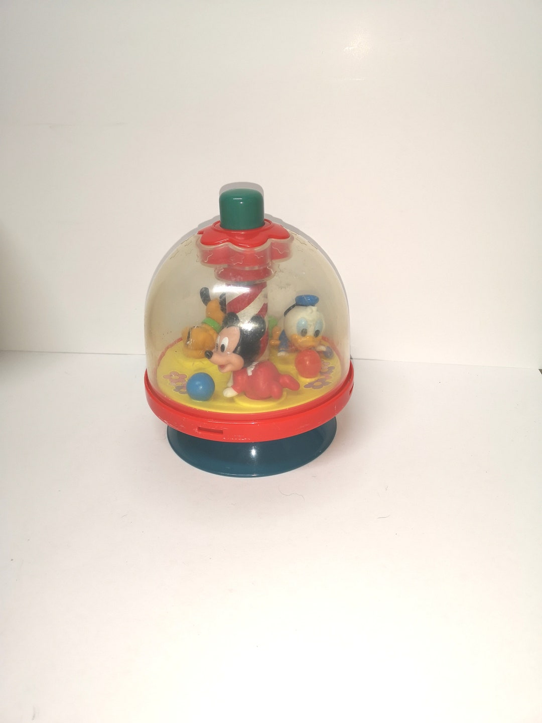 Vintage Push and Spin Disney Babies Toy - Etsy