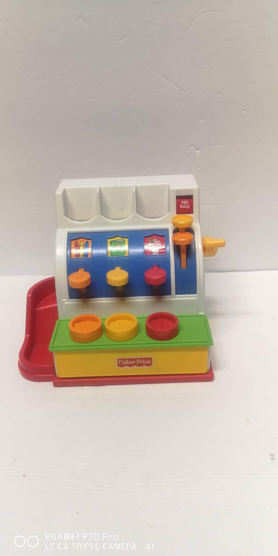 Vintage 1990s Fisher Price Cash Register W/3 Coins - Etsy