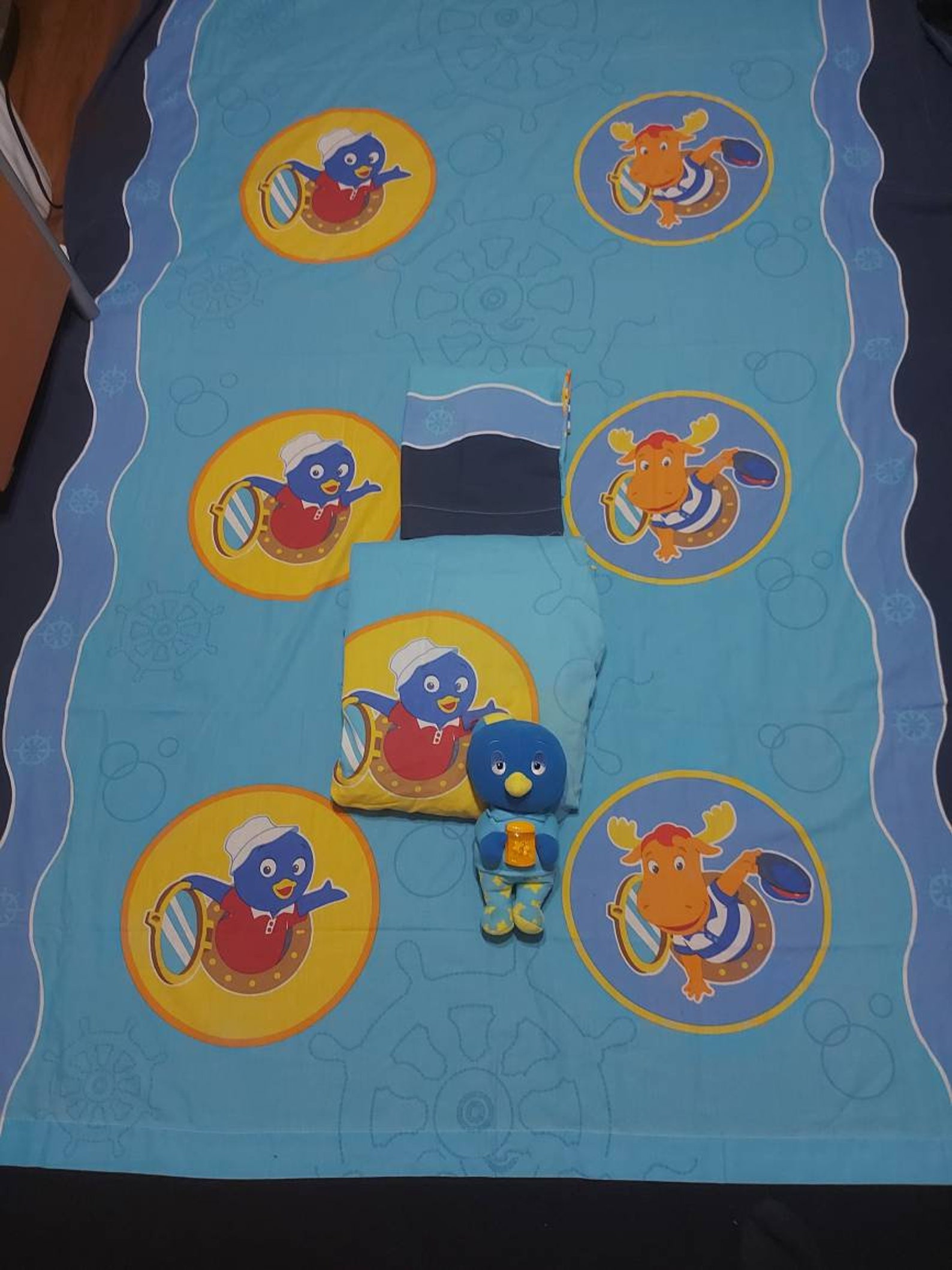 Vintage 3 Piece Twin Backyardigans Sheet Set W/ Plush - Etsy