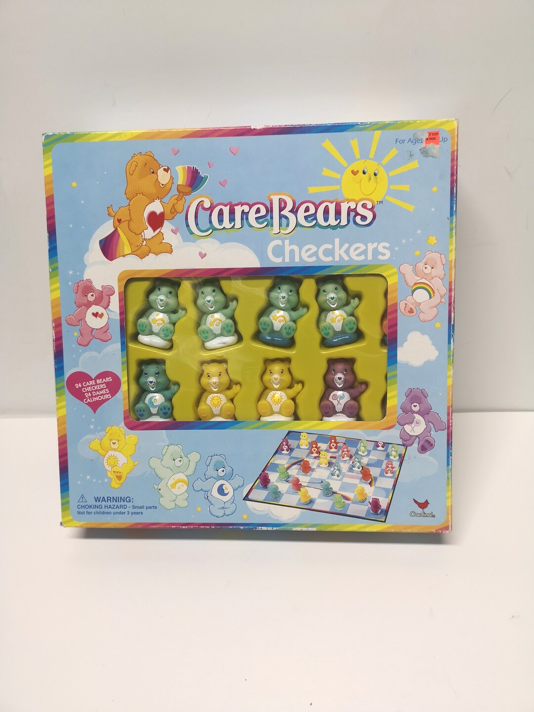 Vintage 2003 Care Bear Checkers Complete Cardinal - Etsy