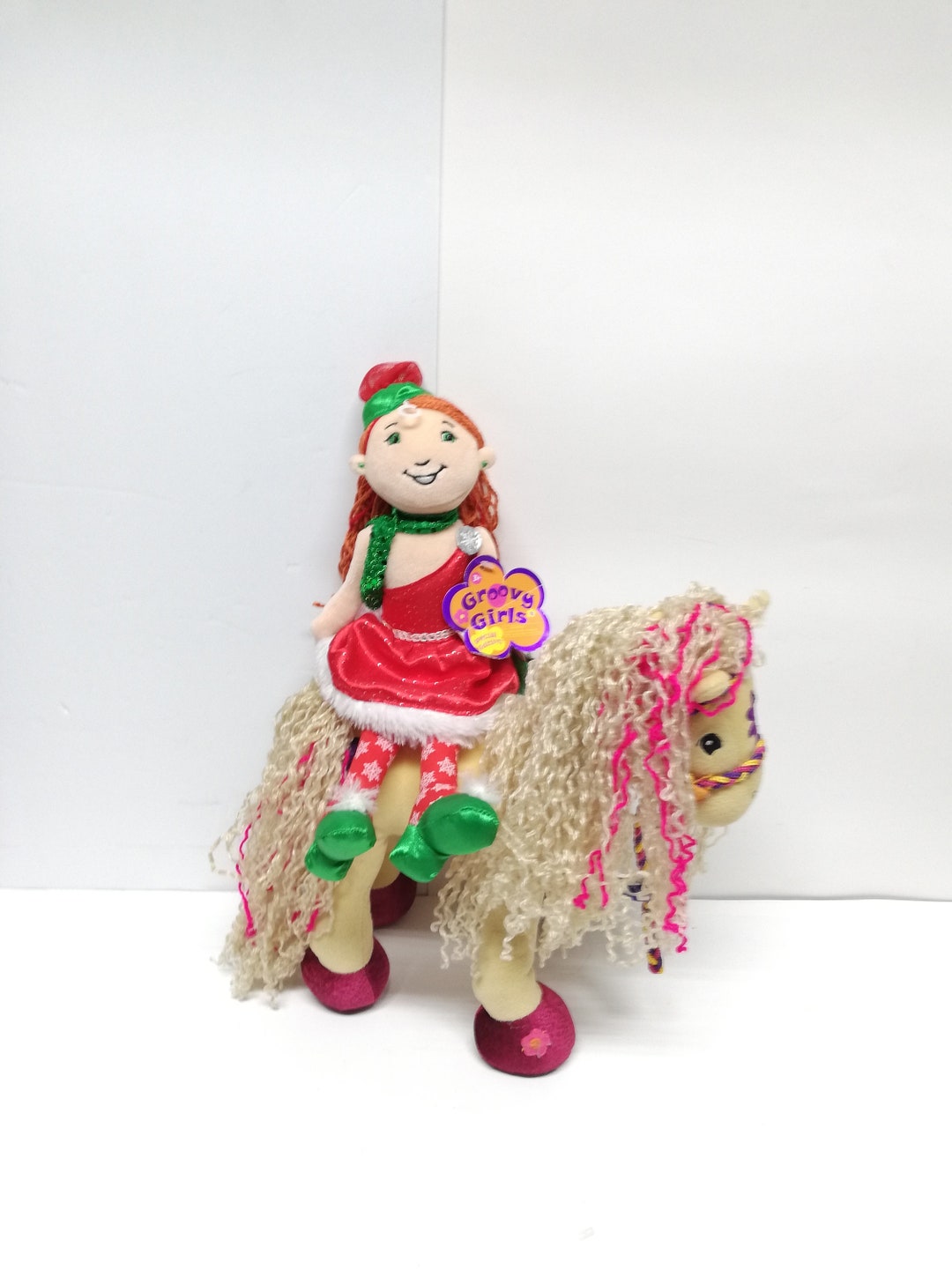 Vintage Groovy Girls Horse and Christmas Doll - Etsy