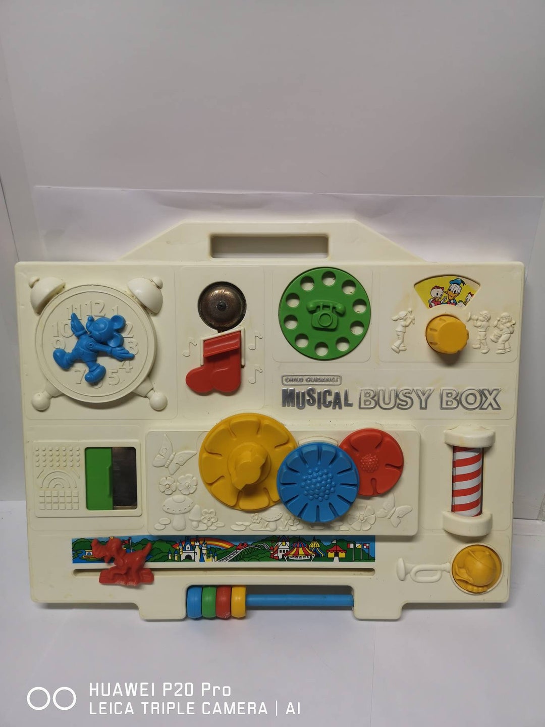 Vintage 1977 Musical Busy Box Baby Toy Gabriel Industries - Etsy