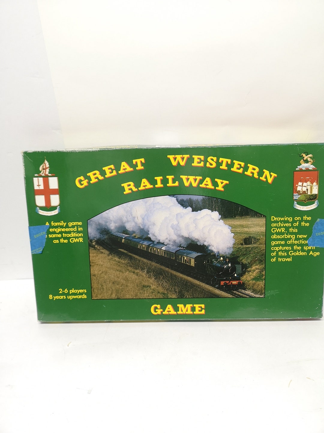 Vintage 1985 Great Western Railway Train Board Game, RARE, Complete - Etsy