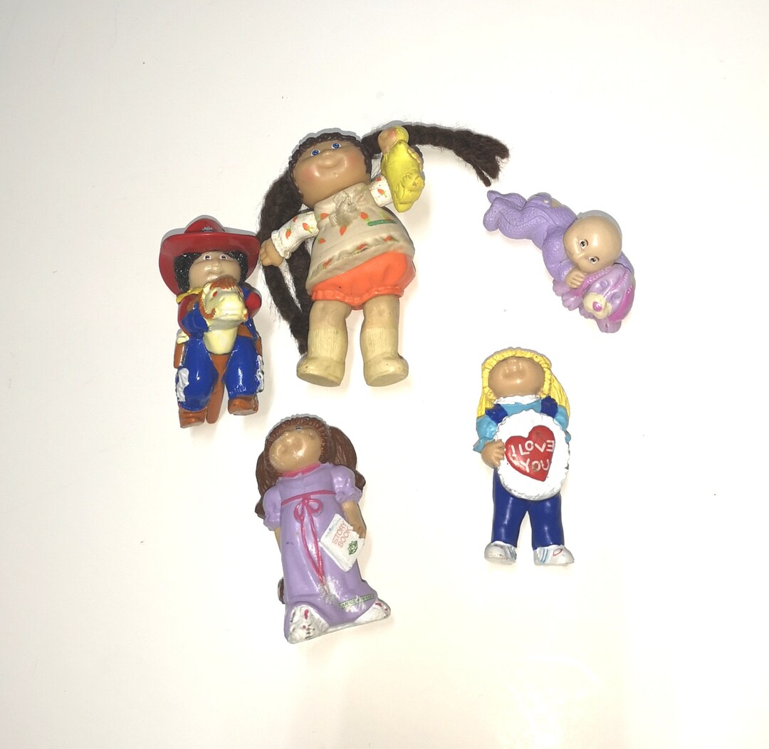 Vintage 1980s Cabbage Patch Figures Lot of 5. - Etsy