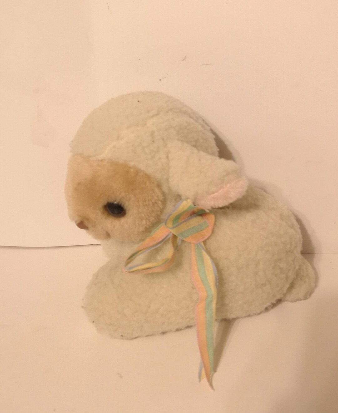 Vintage 1980s Avon Lamb Money Bank Plush 7" - Etsy