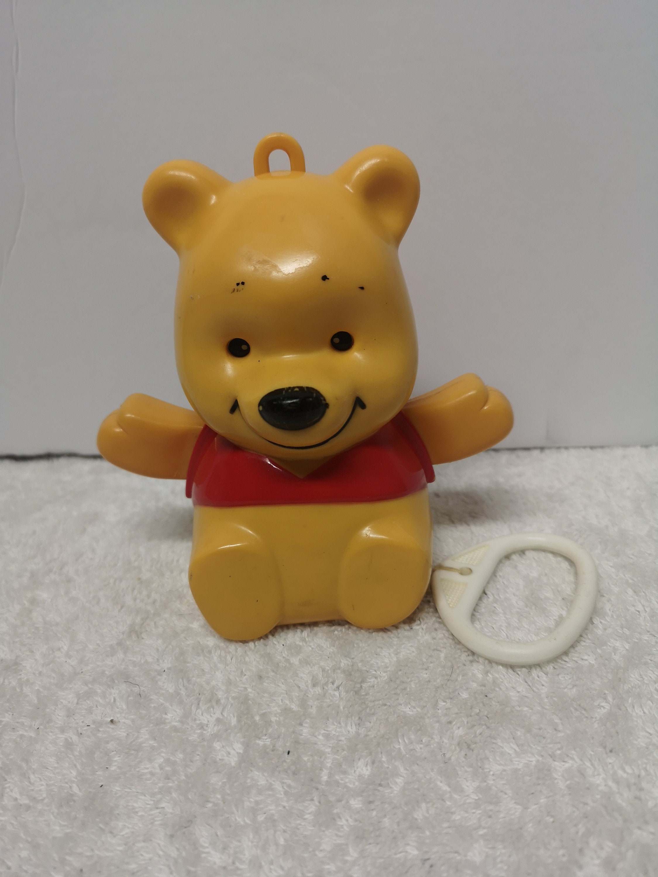 Vintage 1960s Winnie Pull String Musical Crib Toy Eyes and - Etsy
