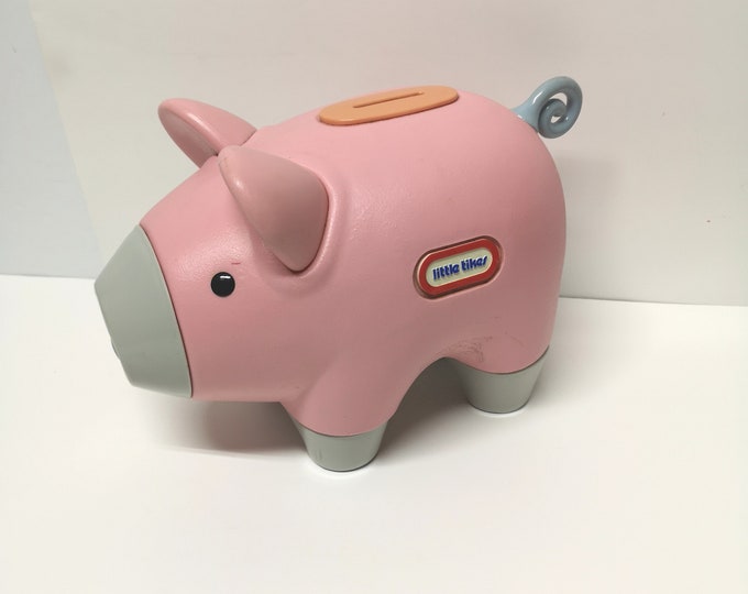 Vintage 1990s Little Tikes Piggy Bank Different Bottom See Pics - Etsy