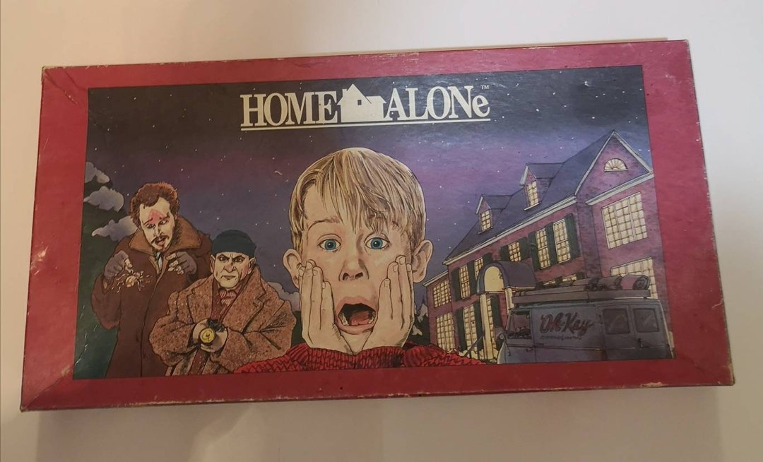Vintage 1991 Home Alone Board Game Complete T.HQ Inc - Etsy