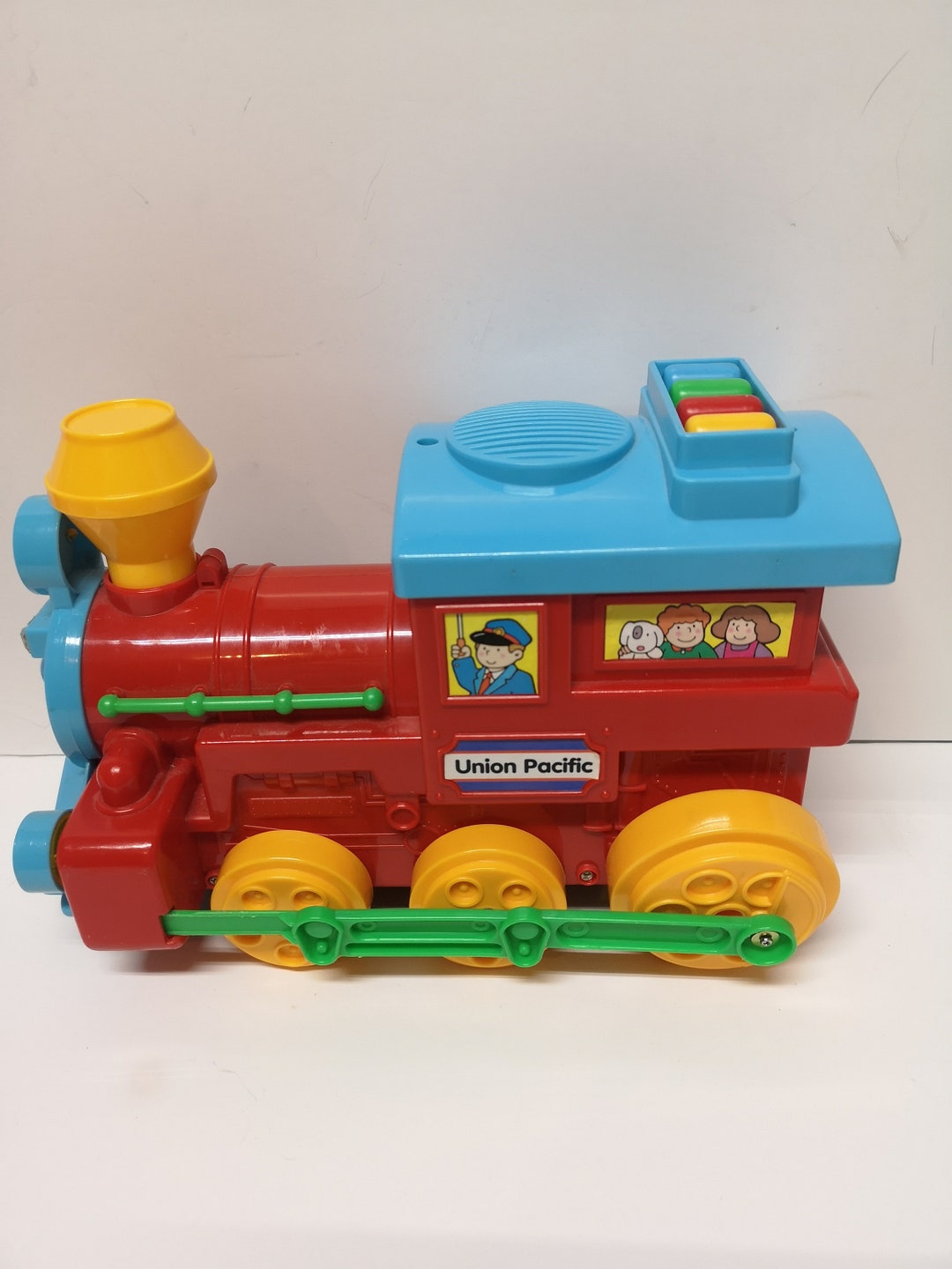 Vintage Toy Train, Lights Up, Makes Sounds and Moves Works Great 1980s ...