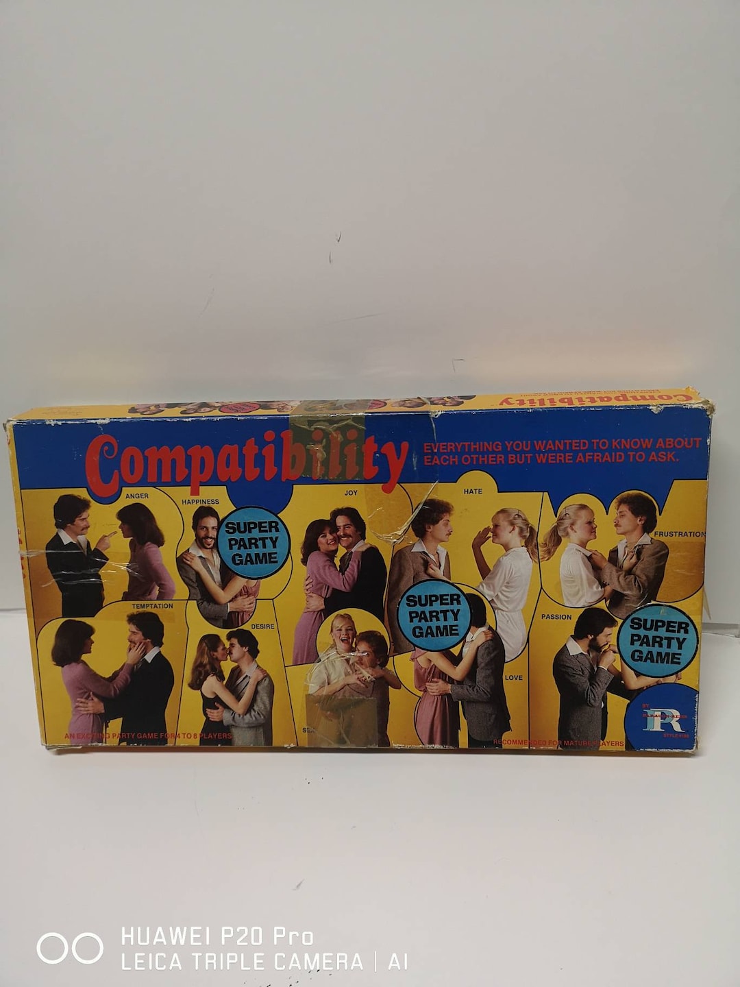 Vintage RARE 1991 Compatibility Board Game Paragon Reiss Complete - Etsy