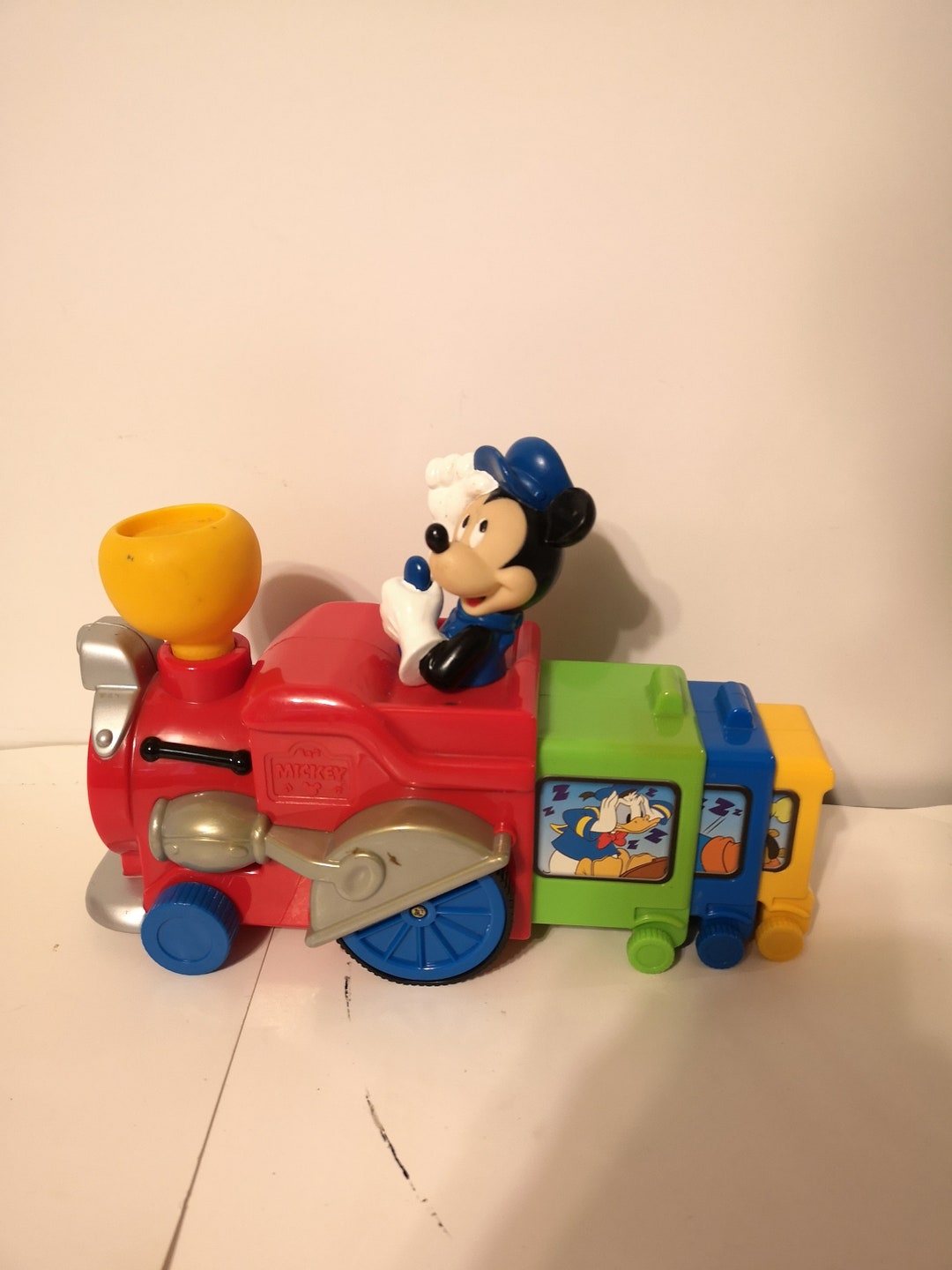 Vintage Mickey Mouse Battery Operated Train ( Works) 2000 - Etsy