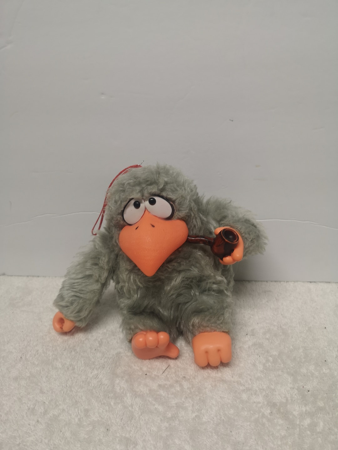 Vintage 1980s Pipe Smoking Crow 8 - Etsy