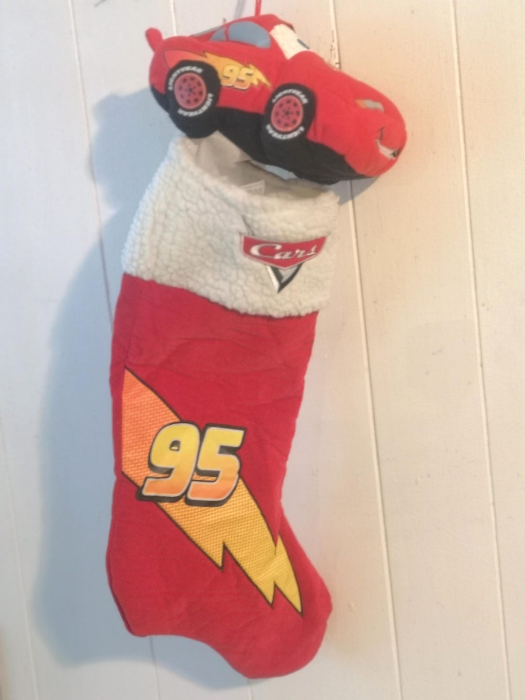 Vintage Cars Christmas Plush Stocking 22" - Etsy