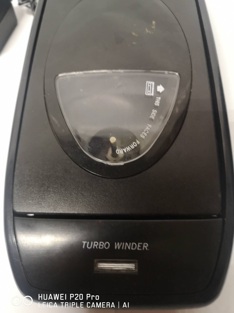 Vintage 1980s Turner Winder VHS Tape Rewinder Comes With Adapter Works ...