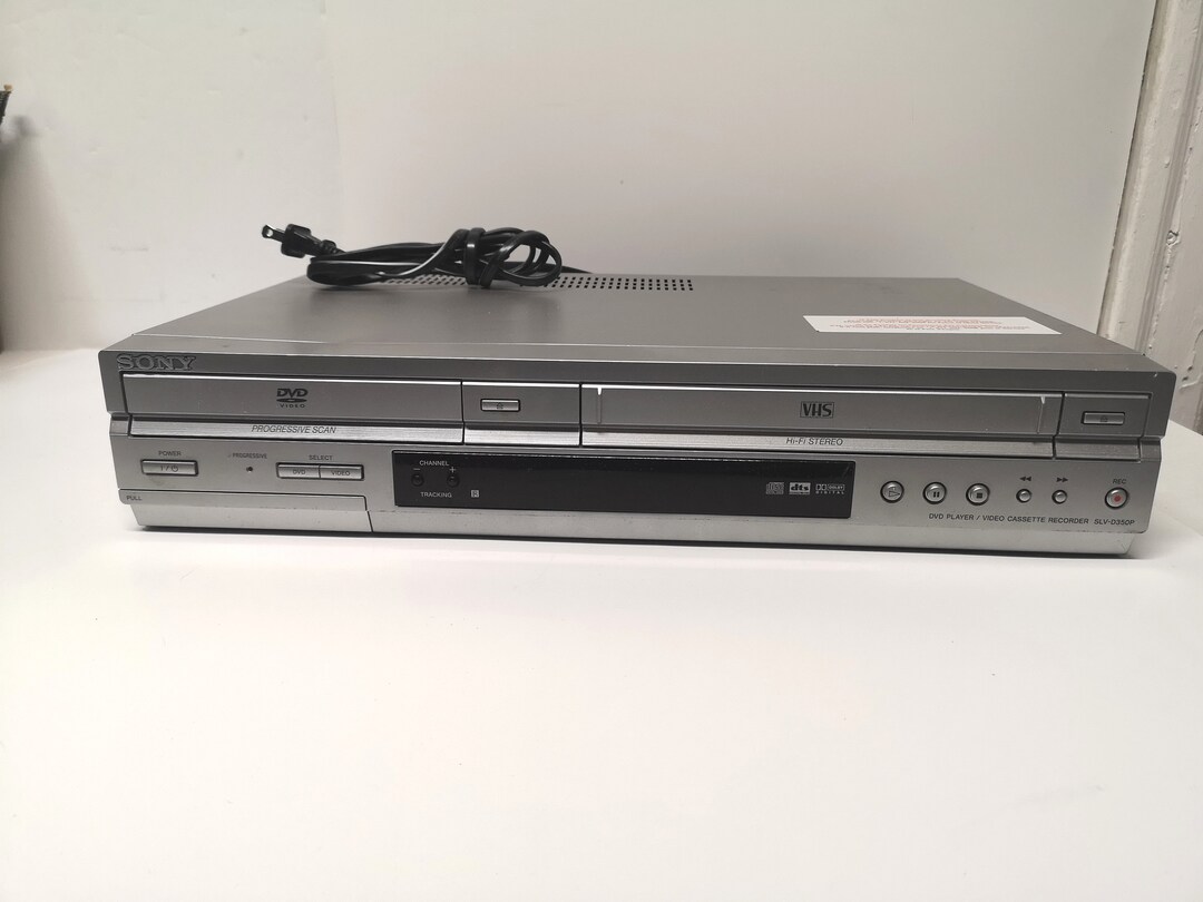 Vintage Sony DVD VCR Combo Player Works No Remote - Etsy