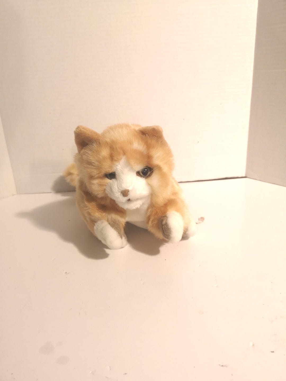 Vintage Tabby Cat Plush Hand Puppet 9" - Etsy