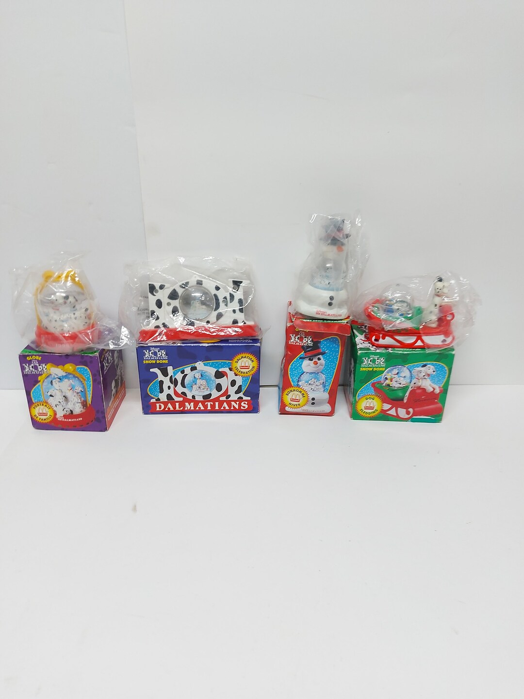 1996 Mcdonalds 101 Dalmatians Snow Dome Set - Etsy