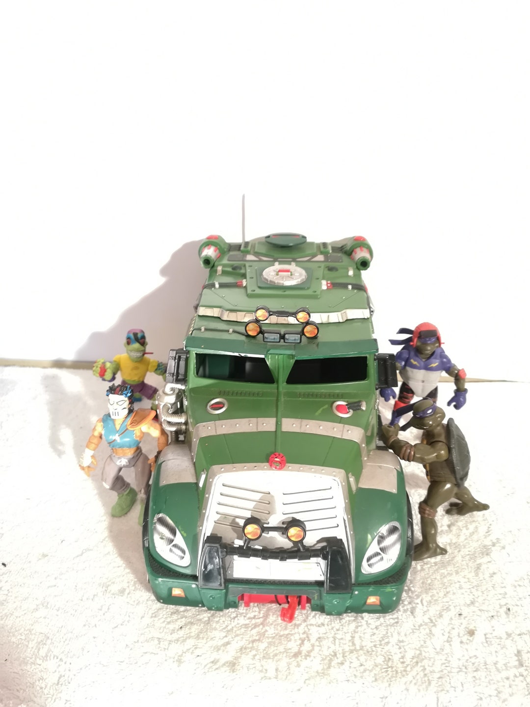 Vintage 2002 TMNT Teenage Mutant Ninja Turtles Van With 4 - Etsy