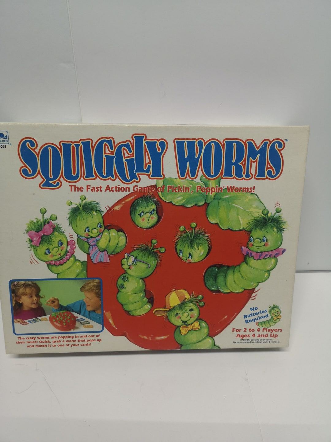 Vintage Golden Game Squiggly Worms Board Game Complete - Etsy