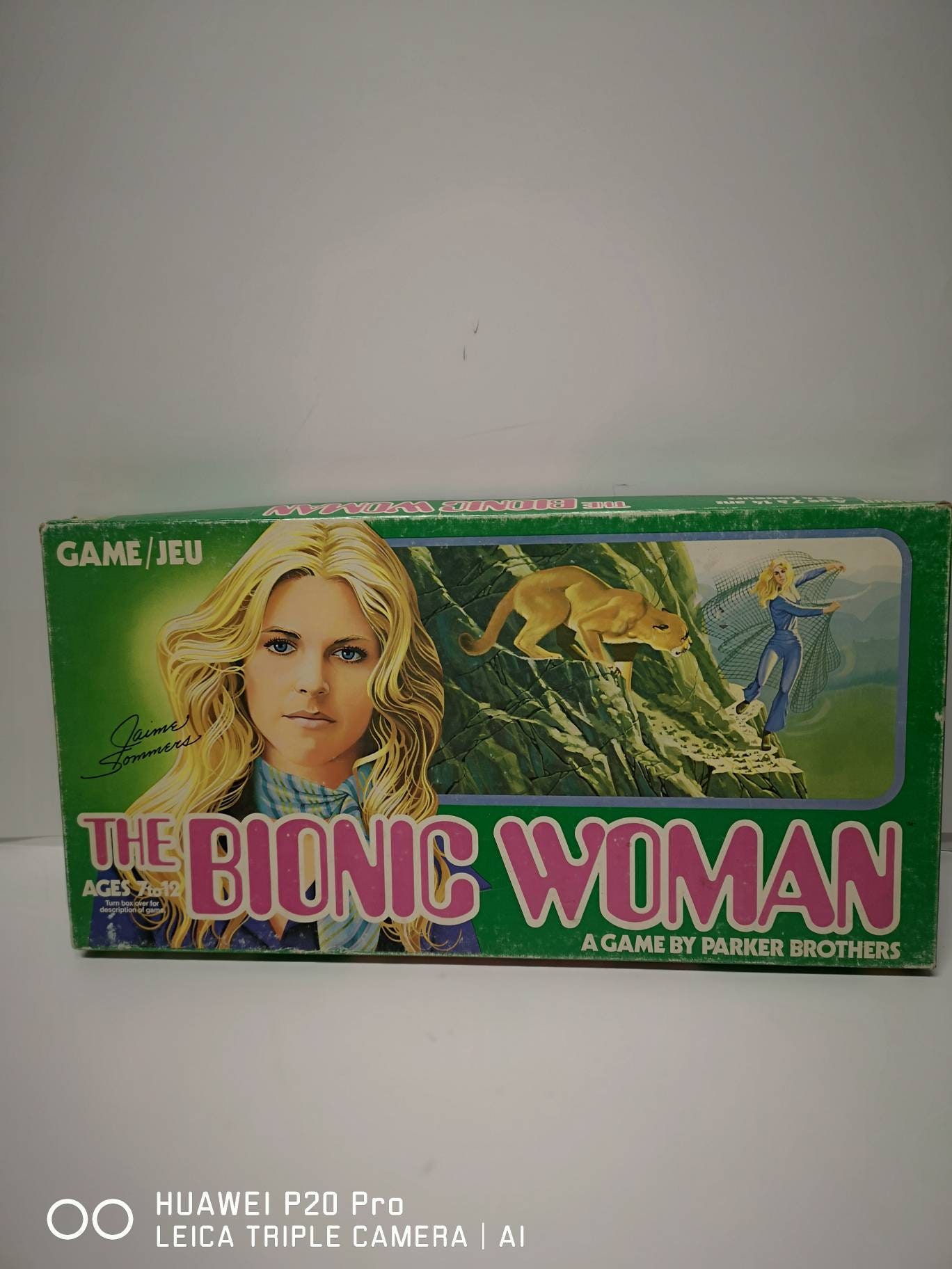 Vintage 1975 the Bionic Woman Board Game Parker Brothers Complete - Etsy