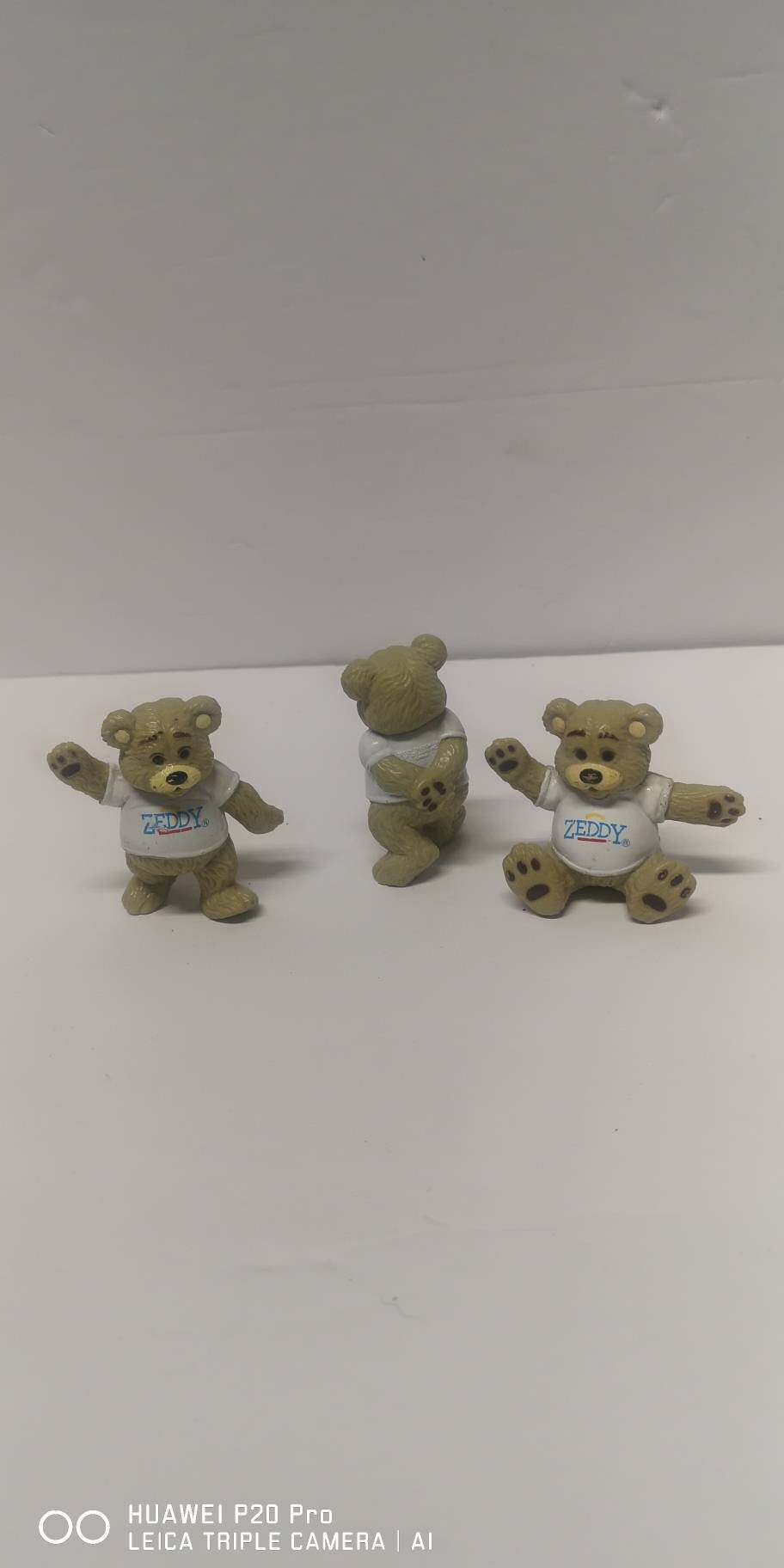 Vintage 1980s Zeddy Bear Zellers Mascot Figures 2 1/2 - Etsy