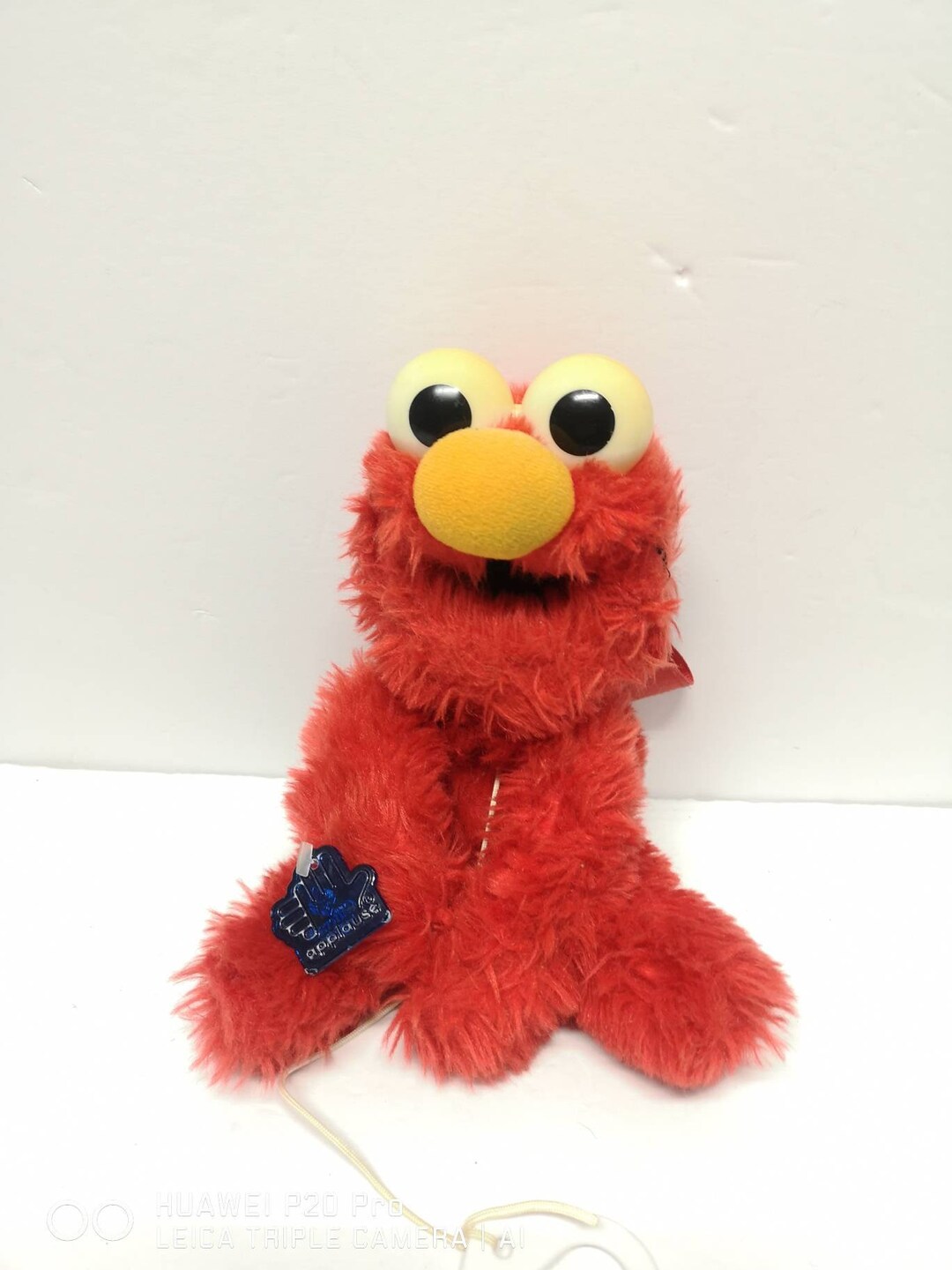 Vintage RARE 1980 Singing Elmo Pull String "how to Get to Sesame Street ...