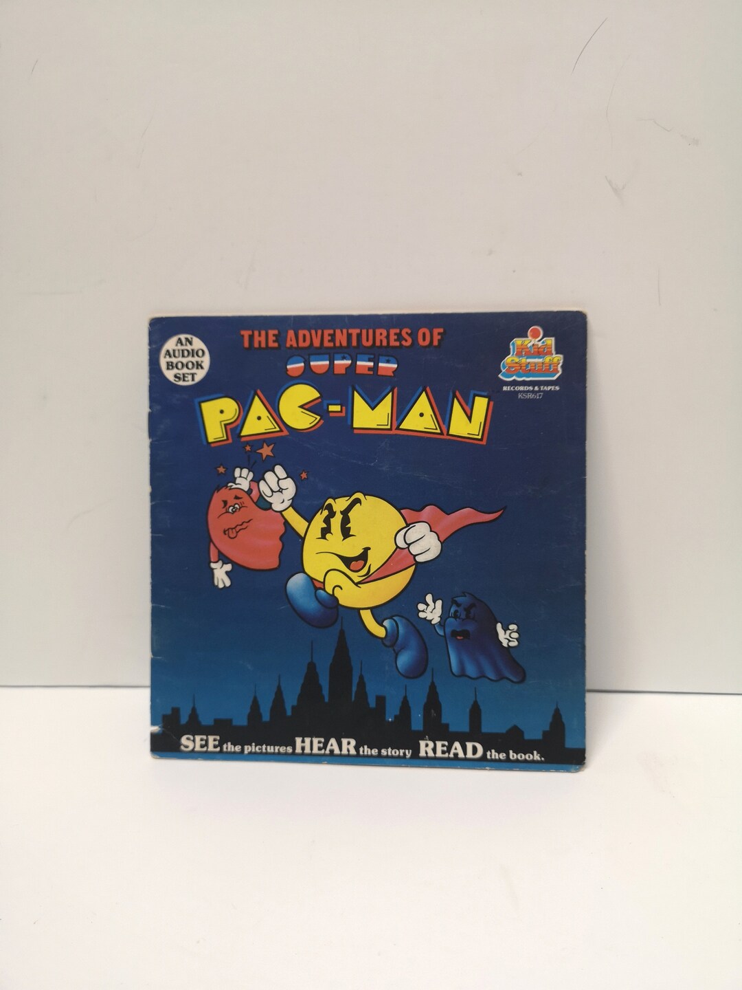 Vintage 1980s the Adventures of Super Pac-man Book With Record Audio ...