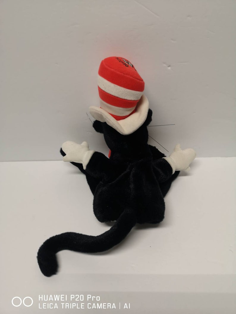 Vintage Cat in the Hat Plush Hand Puppet 16 - Etsy