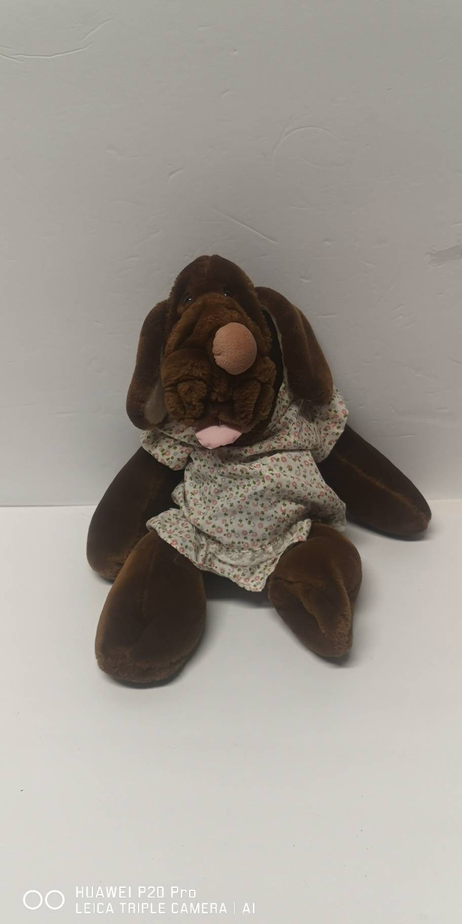 Vintage Wrinkle Dog Hand Puppet - Etsy